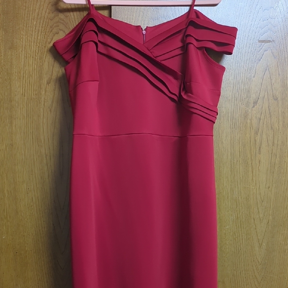 Enfocus Studio | Dresses | Enfocus Studio Red High Low Dress | Poshmark